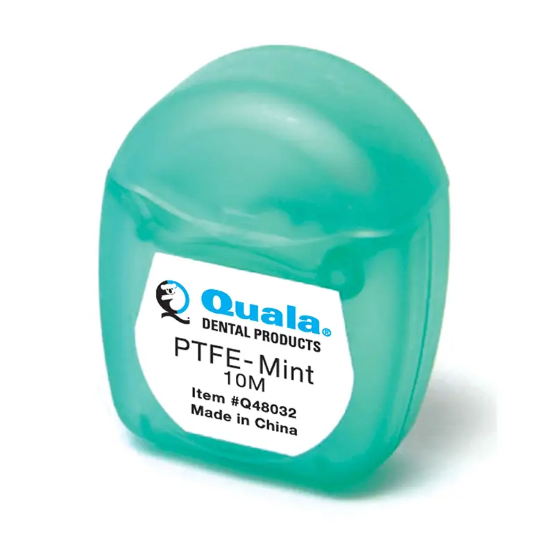 Quala Teflon Dentlal Floss PTFE Mint 10m 72/Box - orchidents.com